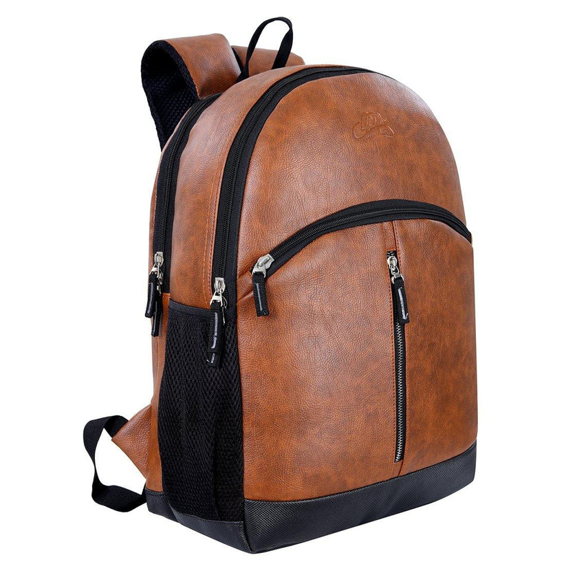 Leather World Unisex Vintage Synthetic Leather Backpack ...